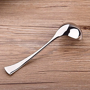 IMEEA Gravy Ladle Small Sauce Ladle 18/10 Stainless Steel Small Ladle for Serving, 7.6-Inch