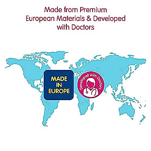 MAM Start Newborn Girl Pacifiers, Best for Breastfed Babies, Blue,3 Count (Pack of 1)