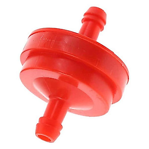 10Pcs 1/4" Fuel Filter Replacement Lawn Mower 1/4" Inline Fuel Filter for Briggs Stratton 298090 4105 298090S