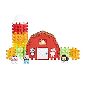 Little Tikes Little Baby Bum Old Macdonald's Farm Blocks Official Building Blocks, Multicolor