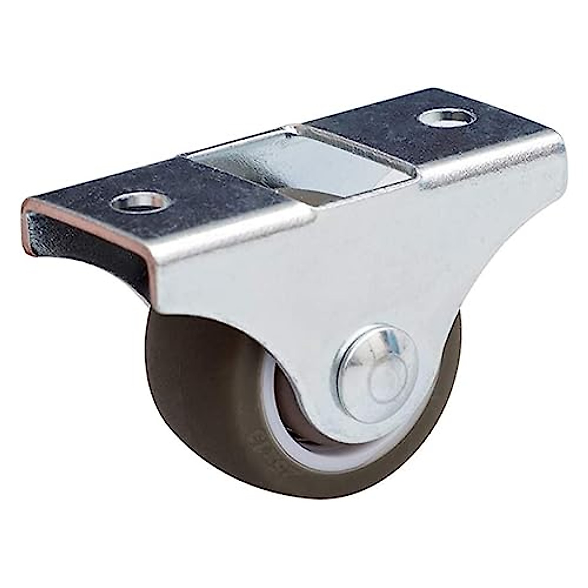 Castor Wheels Moving Caster Wheels Caster Rubber Wheel, for Transport Furniture Fixed Castor Wheels 25mm,Rubber Fixing Castors 50mm,Set of 4 (Size : 2inch)