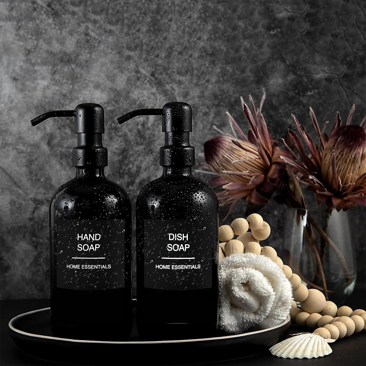 Gbuxska 144PCS Laundry Room Labels, Minimalist Water Resistant Stickers,Water/Oil Resistant Stickers for Laundry Room, Jars, Bathroom and The Beauty Organization