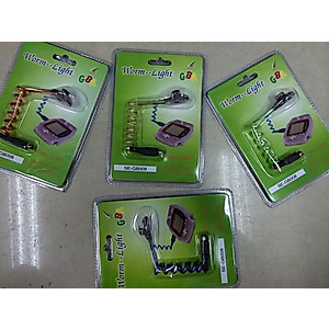 JMXLDS Gametown Mini LED Night Lamp Worm Light Illumination for Nintendo Gameboy Advance Console GBA