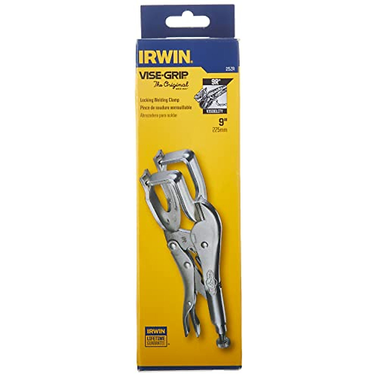 IRWIN VISE-GRIP Locking Pliers, Welding Clamp, 9-Inch (25ZR)