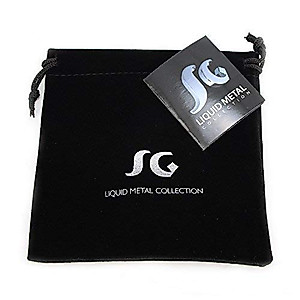 B50-AS Antique Silver Bracelet - Liquid Metal by Sergio Gutierrez (7.75)