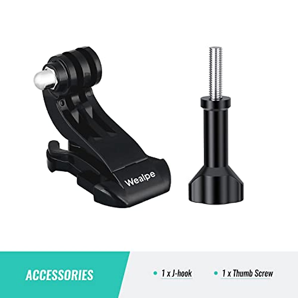 Wealpe Chest Mount Harness Chesty Strap Compatible with GoPro Hero 11, 10, 9, 8, 7, Max, Fusion, Hero (2018), 6, 5, 4, Session, 3+, 3, 2, 1, DJI Osmo, Xiaomi Yi Cameras