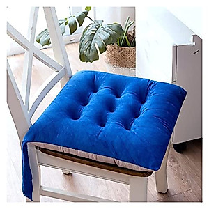 DINGZZ Indoor Outdoor Soft Cushion Thicken Square Seat Pad Home Office Sofa Throw Pillow Textile Mat ( Color : D , Size : 38*38cm )