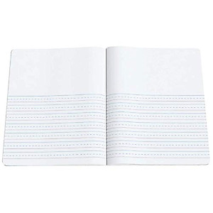 1InTheOffice Primary Composition Notebook k-2, Composition Notebook for Kids, Wide Ruled Composition Notebook, Kids Notebooks for School, 100/Sheets, Red/Marble, 7.5" x 9.75", 4/Pack