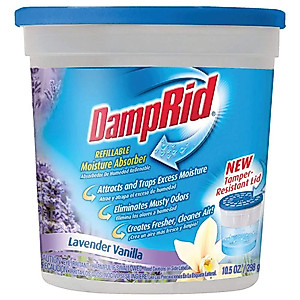 Damp Rid FG01LV Lavender and Vanilla Moisture Pack of 6