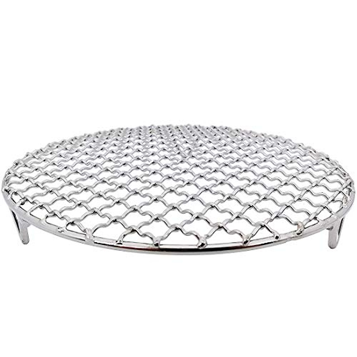 InBlossoms Versatile Round 304 Stainless Steel Cooling Rack Baking,Heat Resistant Rust Proof Sturdy Durable Dia 9.8"