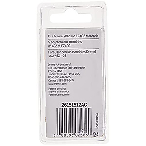 Dremel 512E EZ Lock Fine Grit Finishing Abrasive Buffs, Pack of 2 , Silver