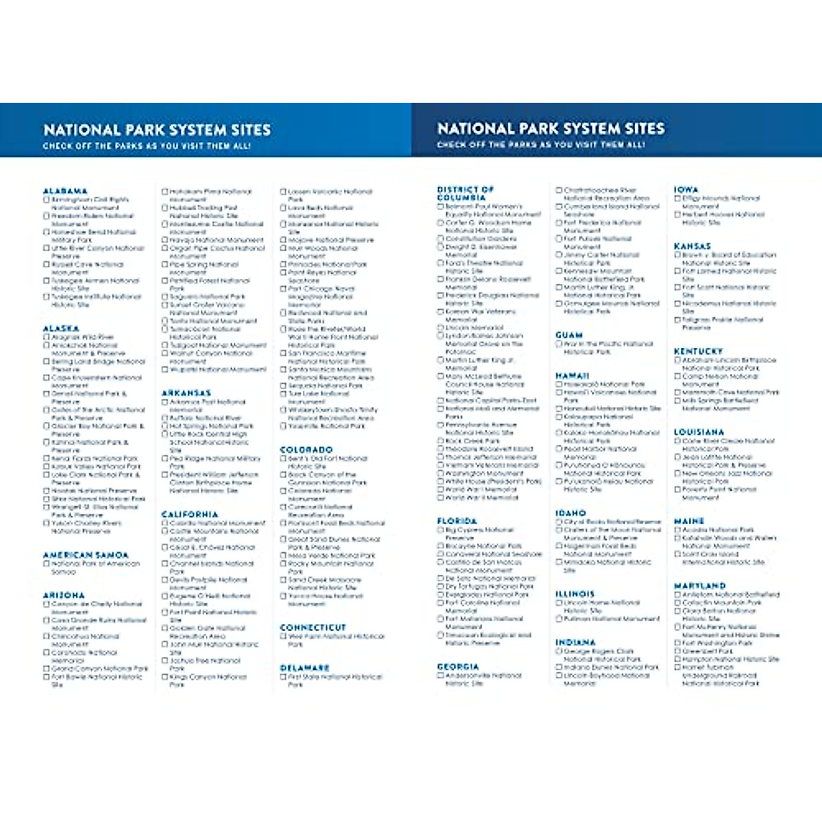 2023 National Park Foundation Planner: 12-Month Weekly Engagement Nature Calendar with Stickers (Thru December 2023)