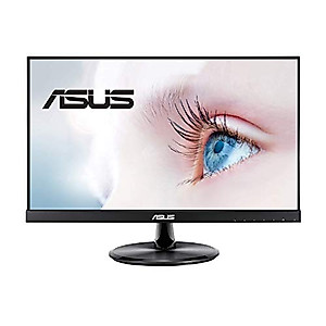 ASUS VP229HE 21.5” Monitor, 1080P Full HD, 75Hz, IPS, FreeSync/Adaptive-Sync, Eye Care, HDMI VGA, Frameless, VESA Wall Mountable (Renewed)