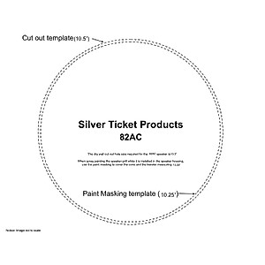 Silver Ticket Products in Ceiling Speaker Package 5.1, 1 x Center Channel, 1 x Left & 1 x Right Channel, 2 x Surround Speakers.
