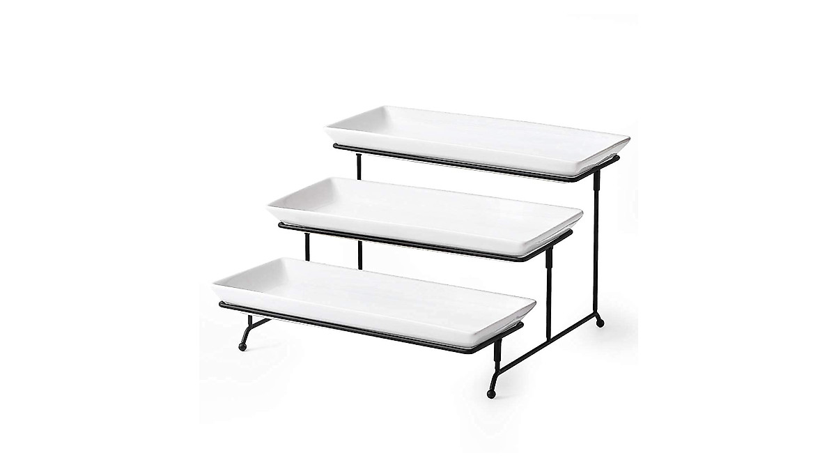 Porcelain Baking Set - 3 Tier Buffet Server