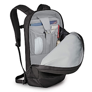 Osprey Transporter Panel Loader Laptop Backpack, Black, One Size