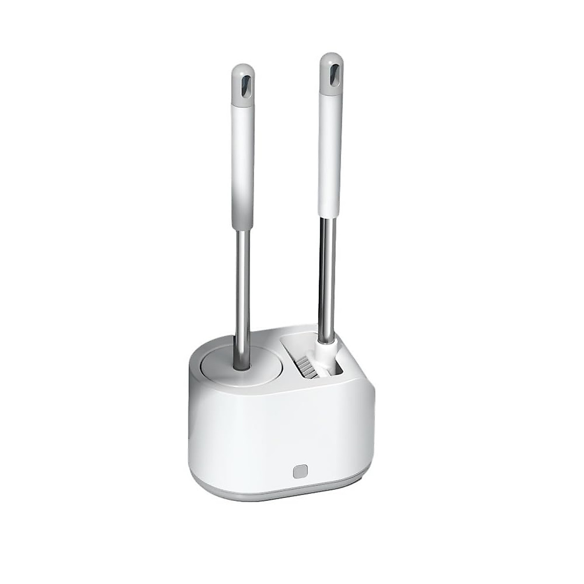 Toilet Brush，2 Pack Toilet Bowl Brush and Holder Set, Silicone Toilet Bowl Brush with Handle,Drip-Proof, Easy to Assemble, Deep Cleaning（Style 3）