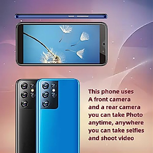 aderroo Smartphone， S18 ，5.72-inch Screen，Front and Rear Cameras，Only Supports Dual SIM Card Frequency Band of 3GWCDMA (850/2100MHZ)，Unlocked Cell Phone（Green）