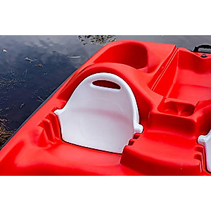 Pelican Sport - PEDAL BOAT MONACO - Adjustable 5 Seat Pedal Boat, Red/White