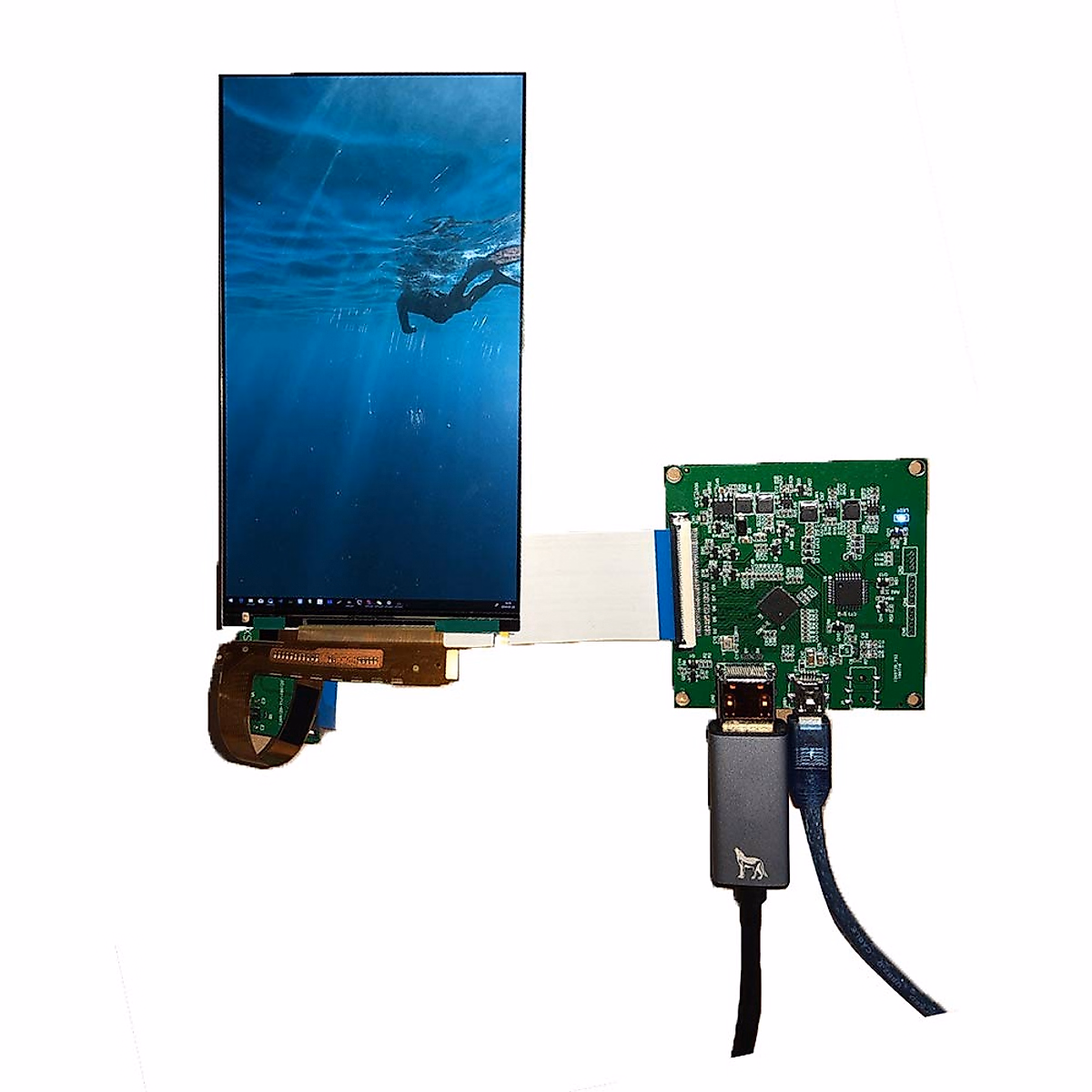 Electric Magic 6 inch Light Curing Display Kit HDMI to MIPI Plus 2K LCD Screen