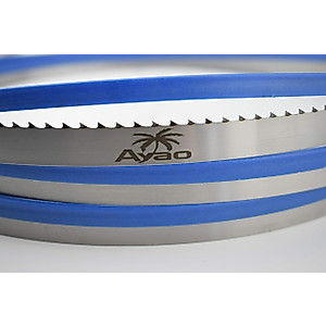 AYAO 80-Inch X 1/2-Inch X 4TPI Hardened Teeth Band Saw Blade