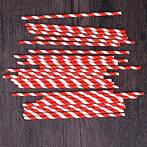 25 Pcs Paper Straws Bulk Cocktail Drink Stirrers Beverage Straws Eyedropper Party Stuff Party Supplies Birthday Party Straw Colorful Straws Drinking Straw Striped Paper Degradable