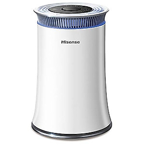 Hisense Air Purifier with True HEPA Technology, Air Purifier for Home Allergies Pets Dander Smokers in Bedroom, 25db Quiet Air Cleaner Remove Smoke Dust Mold Pollen for Large Room - KJ120