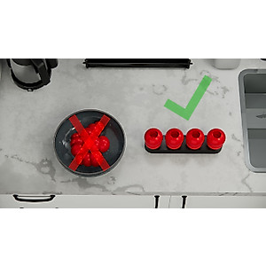 Kong Freezer Holder with Built in Plugs Kong Stand Dog Enrichment (Medium)