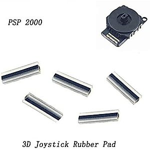 Ambertown 5 x Analog Joystick Contact Rubber for PSP 2000 Console Repair Part Replacement