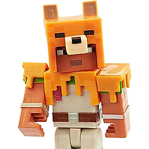 Mattel Minecraft Dungeons Battle Chest with Figure, Weapon and Accessories, Action & Adventure Toy Based on Video Game, For Storytelling Play and Display, Gift for 6 Years Old and Up