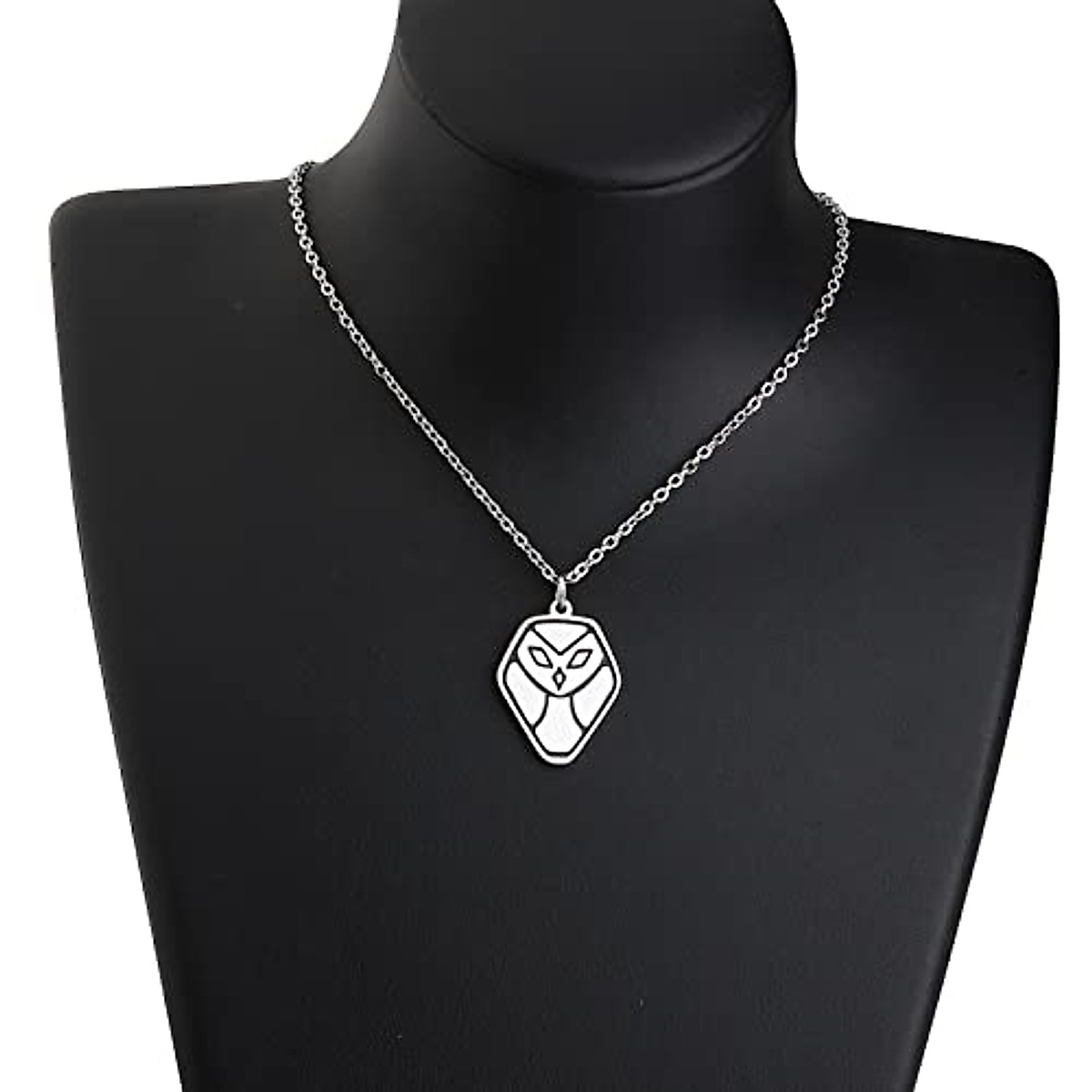 KEYCHIN Funny Owl Hooty Necklace Owl Hooty Fans Gifts The Owl Home Jewelry For Women Girls (Owl Hooty NK-S)