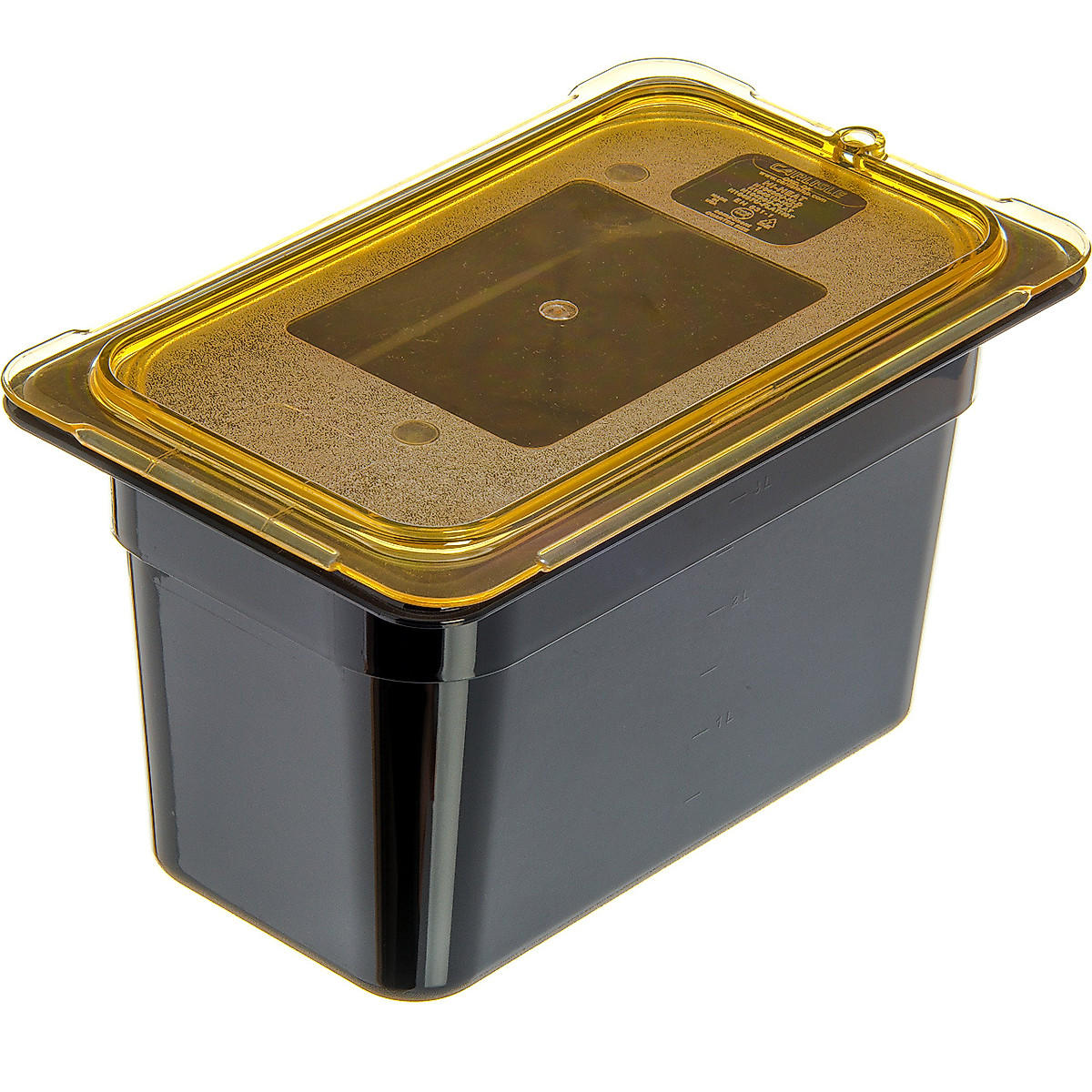 Carlisle FoodService Products 3088203 StorPlus High Heat Food Pan, 6" Deep, Quarter Size, Black