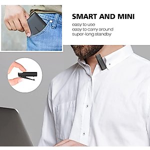 JOSTART Wireless Lavalier Microphone for iPhone/iPad with Charging case, 656ft Range,24H Working,4-Channel Omnidirectional Noise Canceling Lapel Mics for Video Recording Interview Streaming Vlog