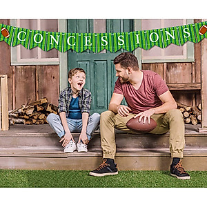 Football Banner Concessions Garland Party Supplies Decoration Sports Game Day SUPER BOWL Sunday Pre-strung