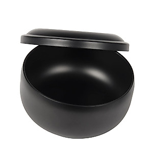 Containers with Lids 1pc Shaving Foam Bowl Hair Shaver for Men Travel Shaver Travel Container Shaving Mug Shaving Scuttle Mug Shaving Accessory Simple Shaving Bowl Soap Bowl Man