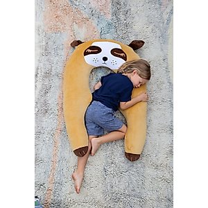KRITTERS – 41" Body Pillow for Kids, 6 Fun Kritters, Incredibly Soft Silk Cotton Stuffed Animal Pillow, Pillow Pets for Boys or Girls, Washable Cuddle Toys, Calming Anxiety, ADHD or Special Needs