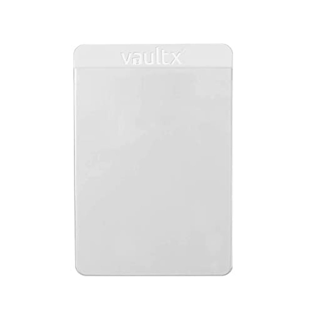 Vault X Wide-Fit Semi-Rigid Card Holders for Trading Cards & Sports Card Grading submissions (50 Pack)