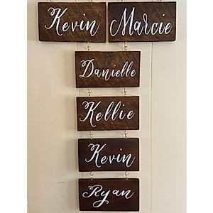 Wood Signs EXIT - Vintage Style Wooden Sign. Handmade Retro Home Gift Wooden Signs With Sayings 4x16 Inch