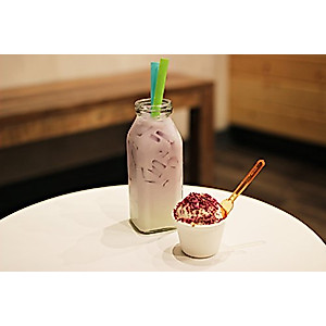 Karat C9060s 9" Boba Straws(10mm Diameter), Poly-Wrapped, Assorted Solid Colors (Case of 1600)