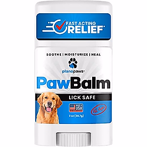 Lick Safe Dog Paw Balm 2 Oz - Dog Paw Protector - Paw Balm Dogs - Paw Pad Balm - Paw Protectors for Dogs Hot Pavement - Paw Wax for Dogs - Fix Dry Cracked Paws - Paw Soother for Dogs - Paw Butter