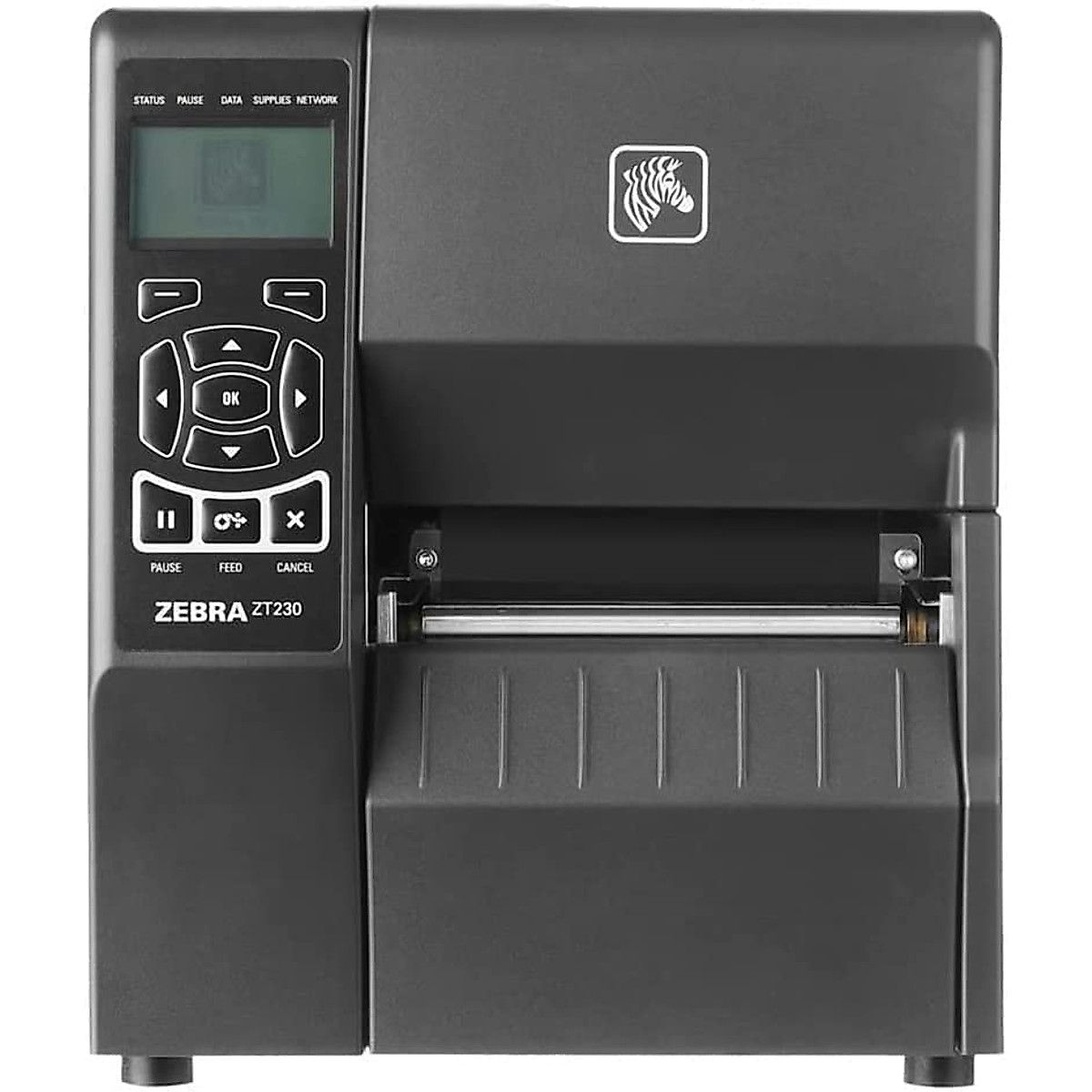 Zebra ZT230 Thermal Transfer and Direct Thermal Industrial Label Printer with Ethernet, Serial, USB Connectivity - 4" Print Width, 203 DPI, 6 IPS, Monochrome Barcode - ZT23042-T, JTTANDS