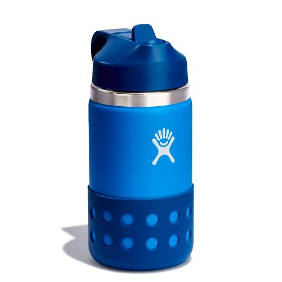 Hydro Flask 12 Oz Kids Wide Mouth Straw Cap And Boot Lake