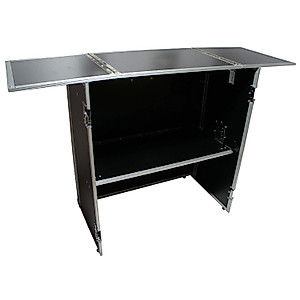 Harmony Audio Cases HCDJSTANDT Compact Fold Out Portable DJ Workstation Table