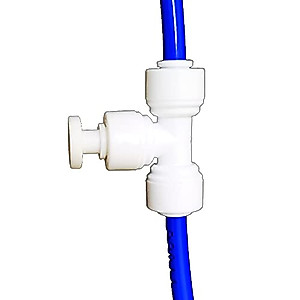 Malida 1/4 inch Plug for RO Reverse Osmosis Water Filter Fittings Valve (10 pack)