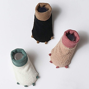 Monster Baby Boy Girl Toe Slippers Socks Shoes - Dinosaur Child Kid Slippers Babies Kids Girl's Boys Toddler Floor Socks Shoes Slipper Stay-on One Size Multicolor