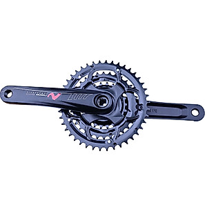 FOMAS Crankset,Mountain Bike Crankset,Square Taper crankset,Fit to 8 Speed Or Less Freewheel and Cassette,22/32/42T Bicycle Crankset,170mm Crank Arm,Suitable for 9/16" Pedal.