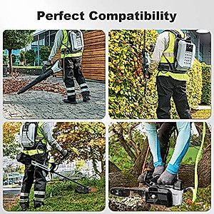 5000mAh 56V Lithium-Ion Replacement Battery Compatible with EGO BA2800 BA4200 BA1400 HT2400 LB6504 LB5804 56V Power Tools