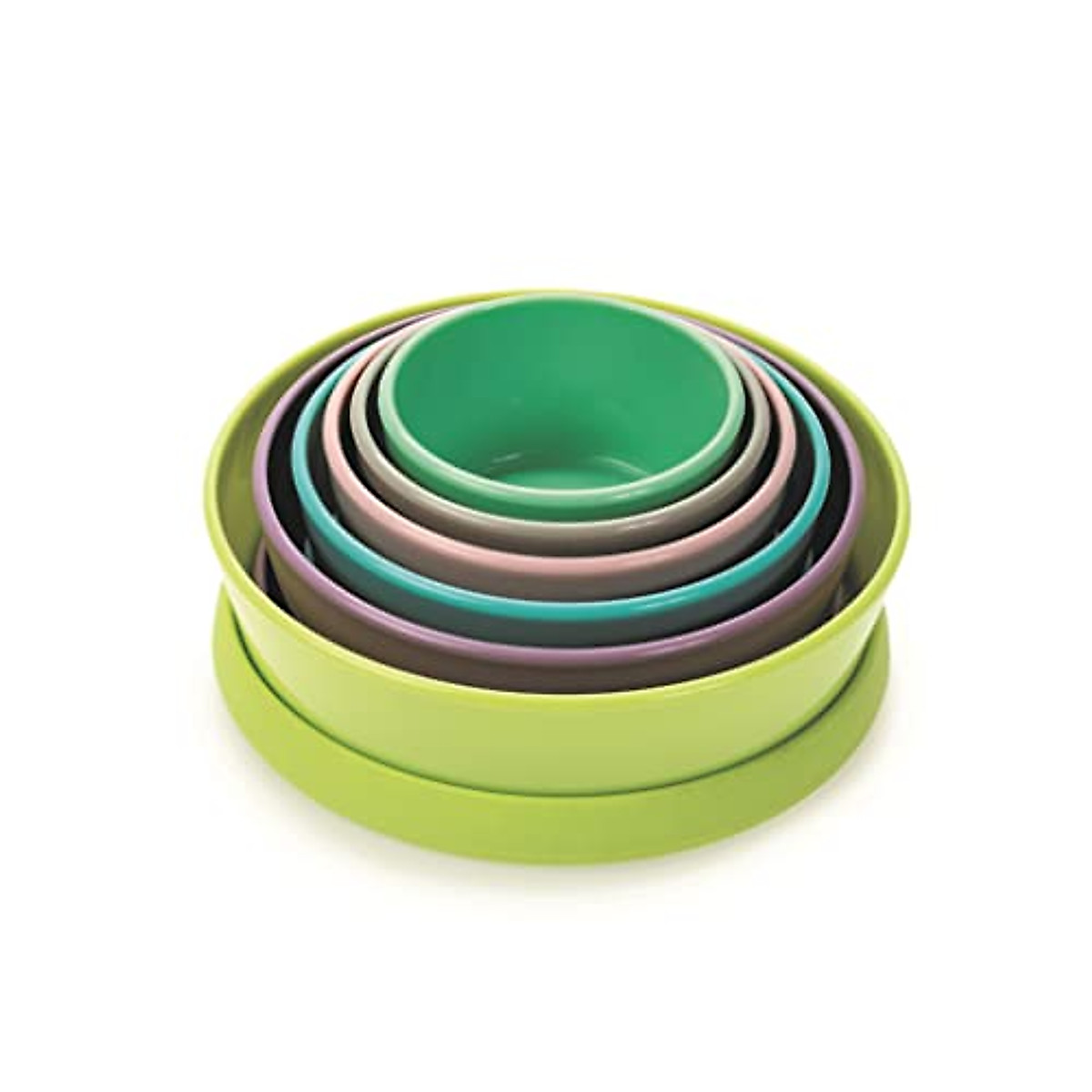 melii Stacking & Nesting Containers with Silicone Lids - 12 Pieces