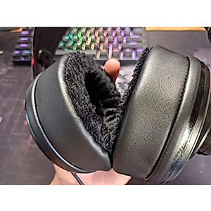 VEKEFF Replacement Ear Pads Compatible with HD668B, SR850, ATH-A900, ATH-AD500X, ATH-A700, AD700X, AD900X, ATH-A990z, ATH-R70X, ATH D700X, AD1000X, AD2000X Headphones (Hybrid)