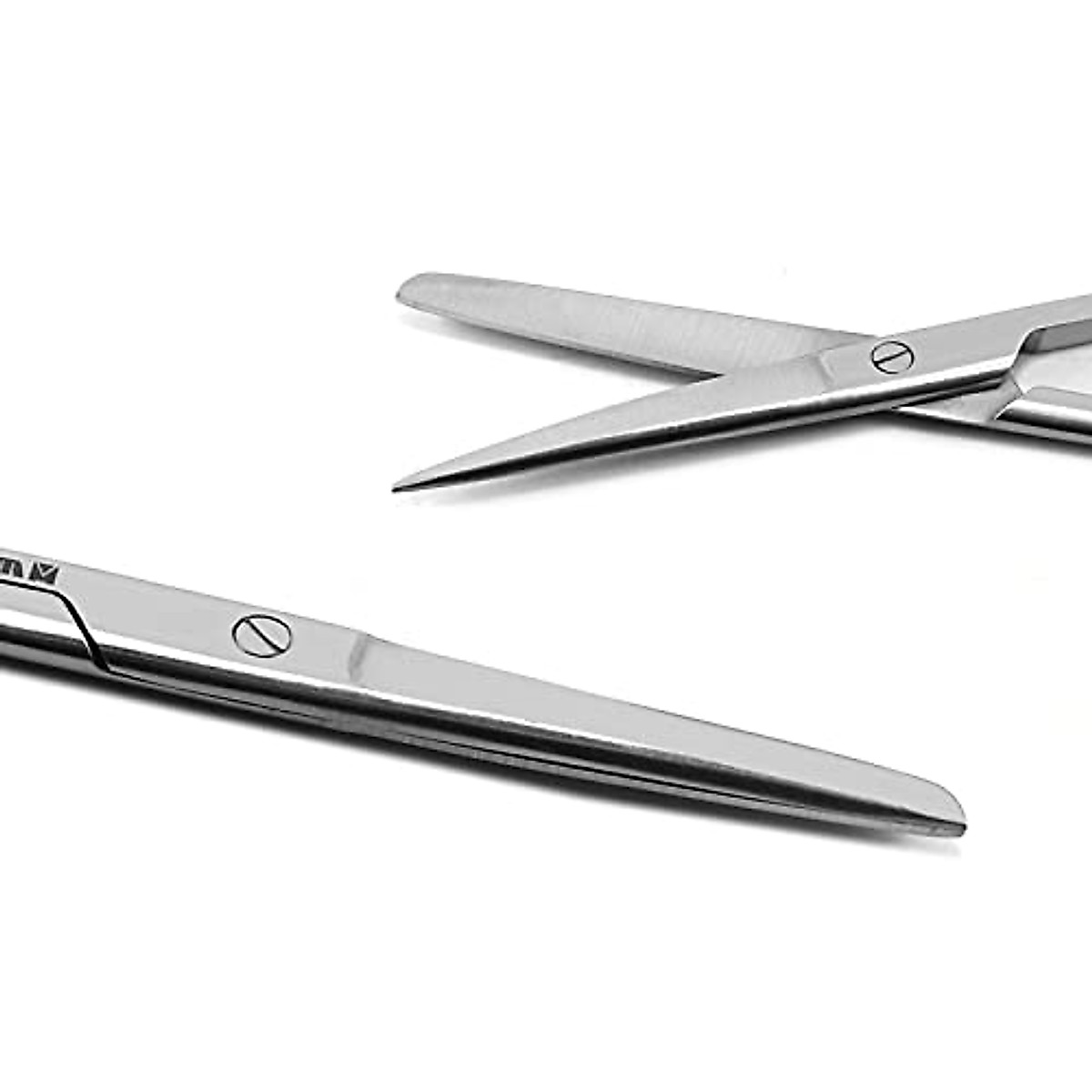 MEDSPO Professional Dental Medical Scissors | Trimming Cutting Nursing Stitch Suture Veterinary | Tissue Instruments Tools (Dressing Scissors Medium)